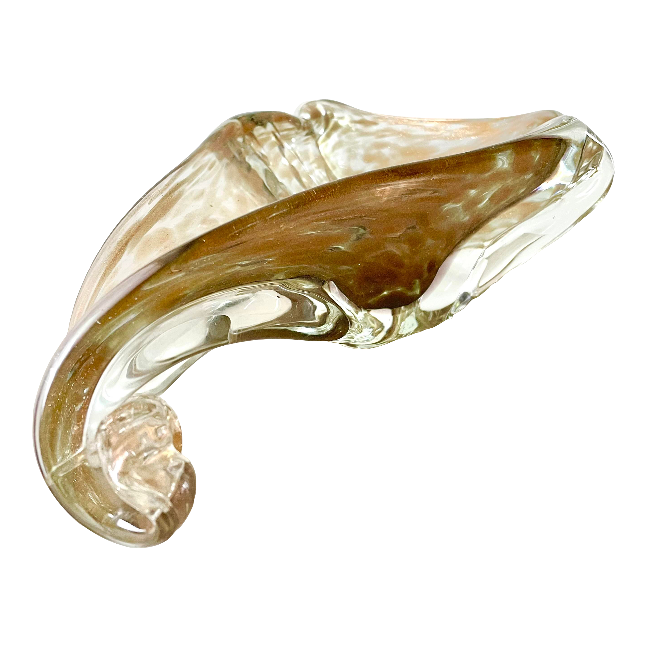 Vintage Mid-Century Modern 1950s Fratelli Toso Murano Glass Bowl ...